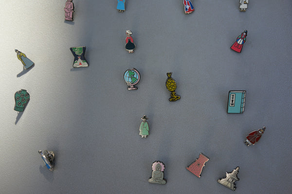 ZEROPERZERO Joseon Dynasty Figure Pin Badge – nonmall